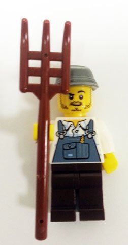 LEGO Boer met Hark | LEGO Minifigs | LEGO | BRICKshop - LEGO en DUPLO ...