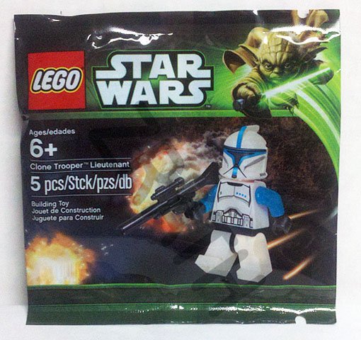 LEGO Clone Trooper Lieutenant (Polybag) | 673419201766 | LEGO Star Wars ...