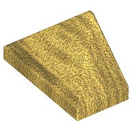 LEGO Daknok 45 2x1 Punt GOUDKLEURIG (10 stuks) | Dakpannen | LEGO ...