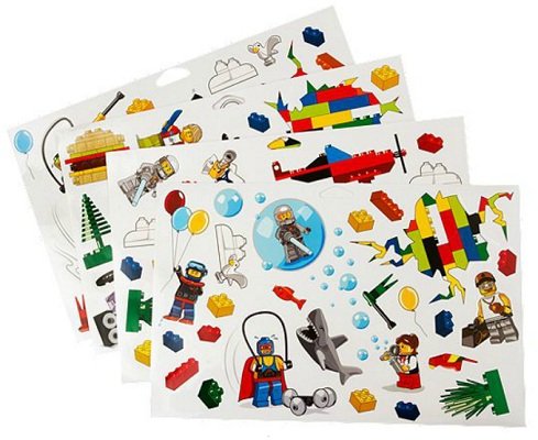 LEGO Iconic Wall Stickers | 673419239424 | LEGO Hebbedingetjes ...