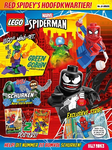 LEGO Marvel Spiderman Magazine 2023-2 | 8710823007361 | BRICKshop ...