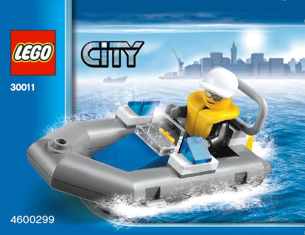 LEGO Politieboot (Polybag) (LEGO 30011) | 5702014725980 | LEGO City ...