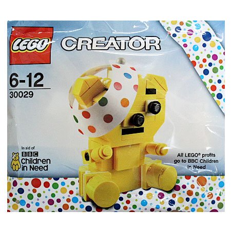 LEGO Pudsey Bear (Polybag) (LEGO 30029) | 5702015011198 | BRICKshop ...