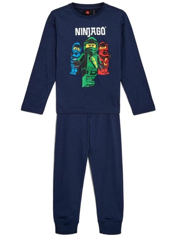 LEGO Pyjama Ninjago DONKERBLAUW (LWALIS 101- Maat 122) | 5700068372419 ...