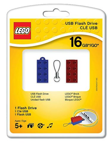 LEGO USB Flash Drive 16GB Brick | 751492571157 | LEGO Electronica ...