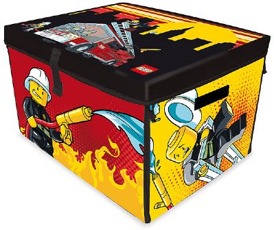 LEGO ZipBin Opbergbox en Speelmat CITY Brandweer | 878119001252 ...