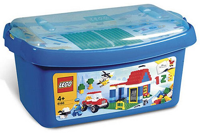 LEGO Opbergdoos GROOT (LEGO 6166) | 5702014499799 | BRICKshop - LEGO en ...